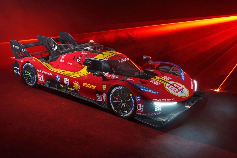 Ferrari onthult livery 499P Hypercar en verbeteringen voor 2025