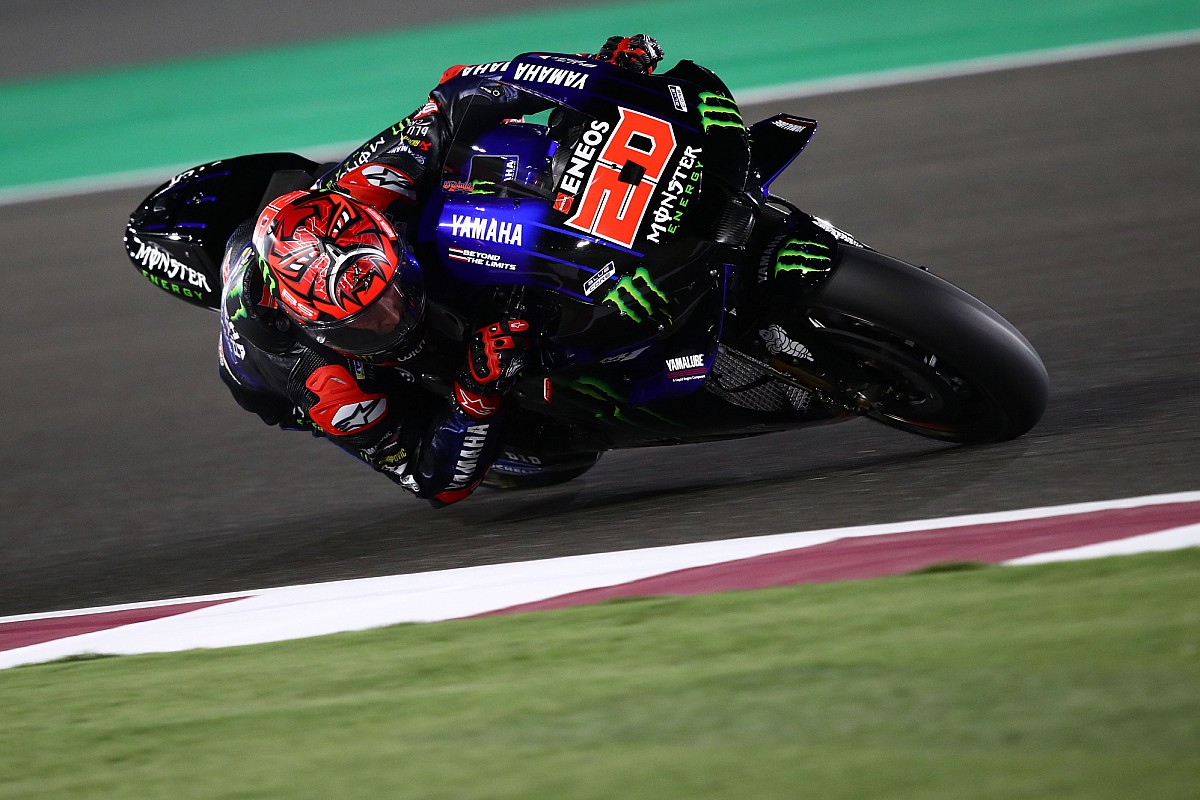 Quartararo lidera el segundo día de test de MotoGP en Qatar