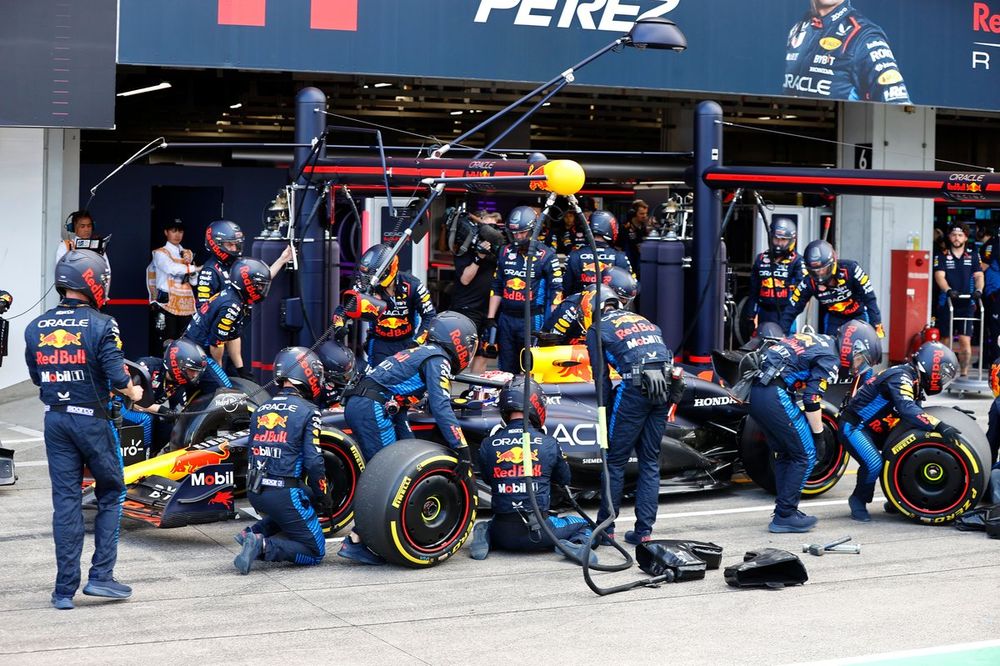 F1-pitcrew Red Bull klokt op Suzuka snelste pitstop 2024