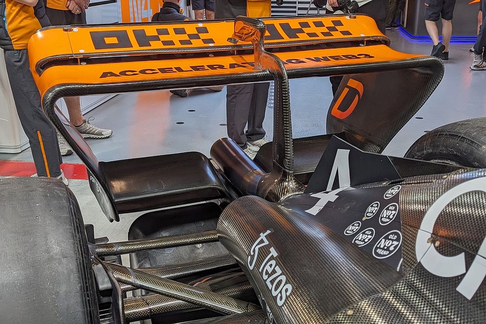 マクラーレン、ラスベガスGPに改良版のビームウイングを投入。圧倒的強さのレッドブルの”強み”を奪う、飛躍の一歩に？