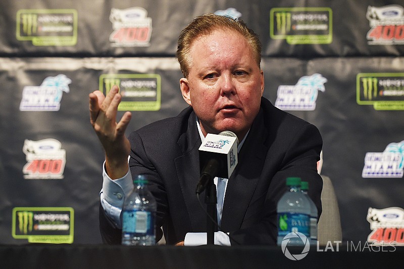 Brian France: "We like where we’re at and we like where we’re going"