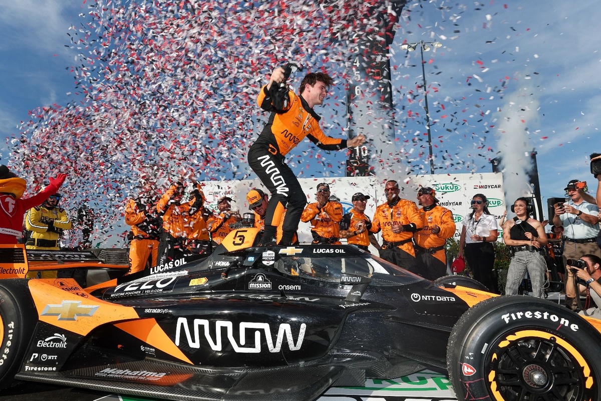 IndyCar: Pato O'Ward se lleva la victoria el sábado en Iowa Speedway