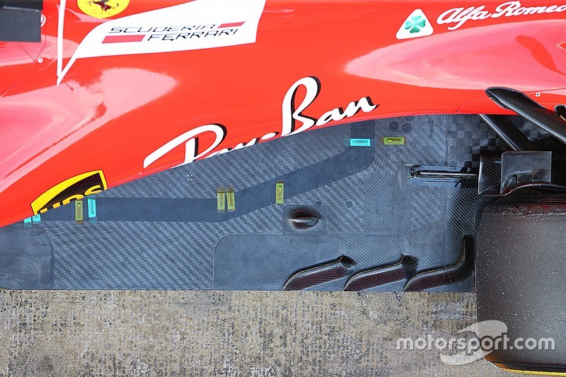 Invisible tech on the Ferrari : r/formula1