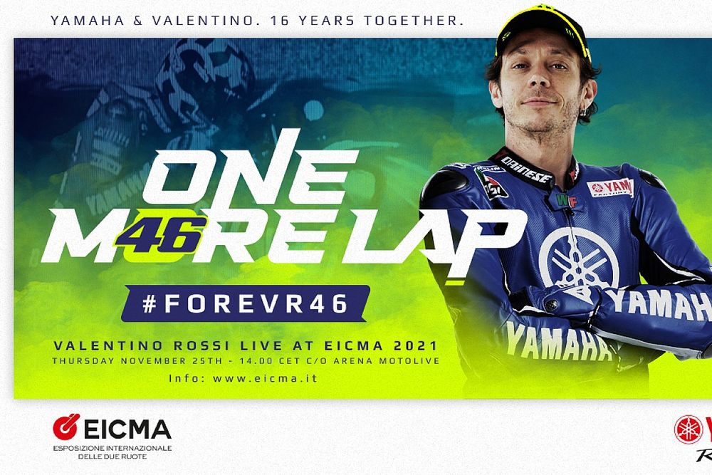 Yamaha Gelar Event Spesial Valentino Rossi di EICMA 2021