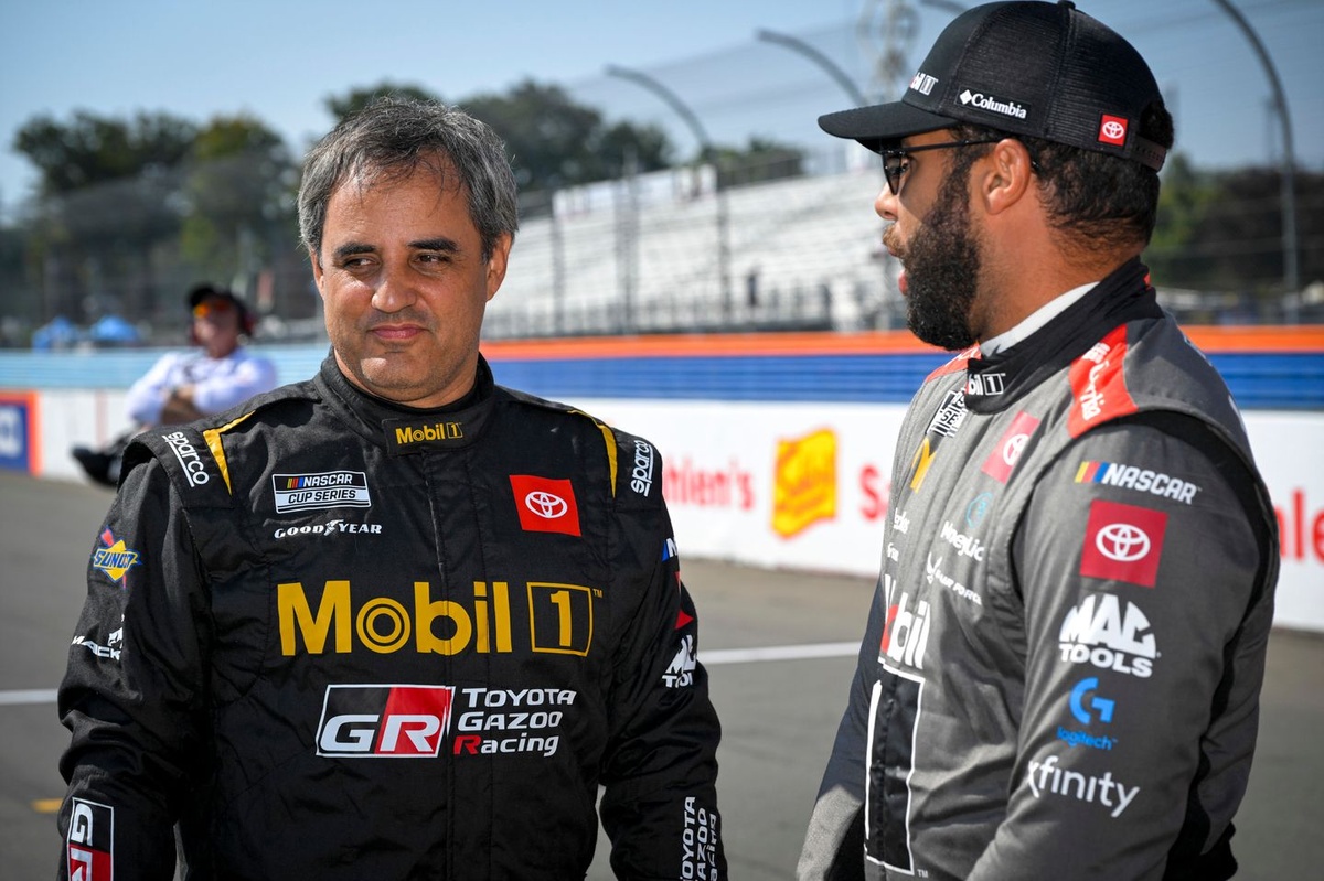 Montoya will try to "be nice" in NASCAR Cup return