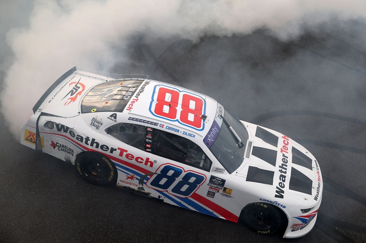 Connor Zilisch was bored in the Xfinity Portland race until he wasn't