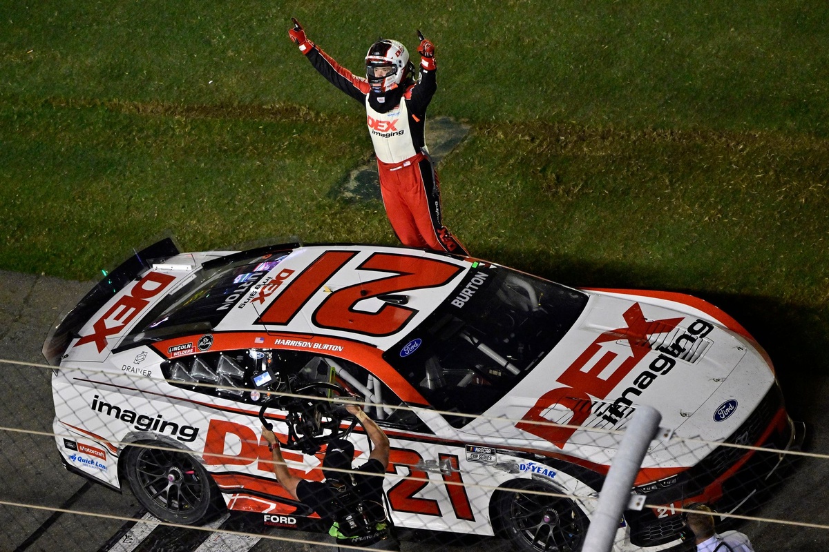 'Fired' Burton cried entire cool-down lap after Daytona win