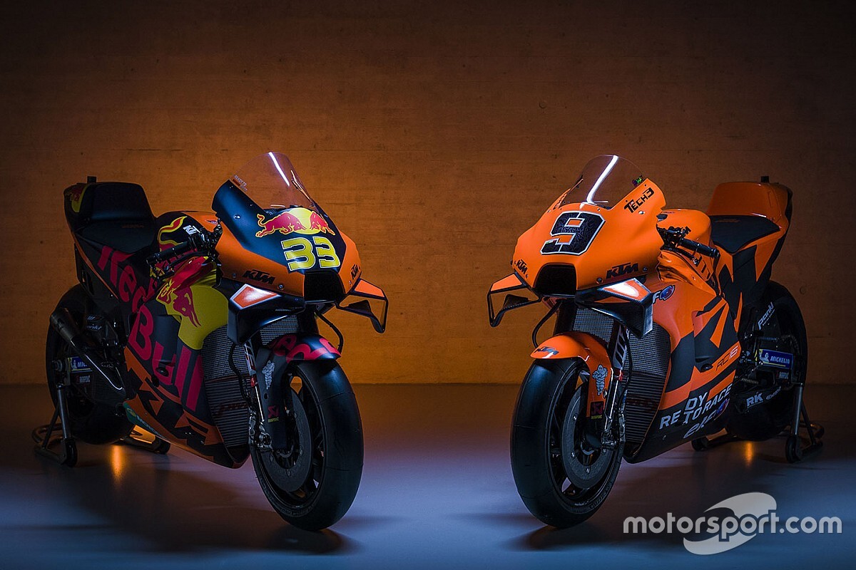 KTM presenta su moto para la temporada 2021 de MotoGP