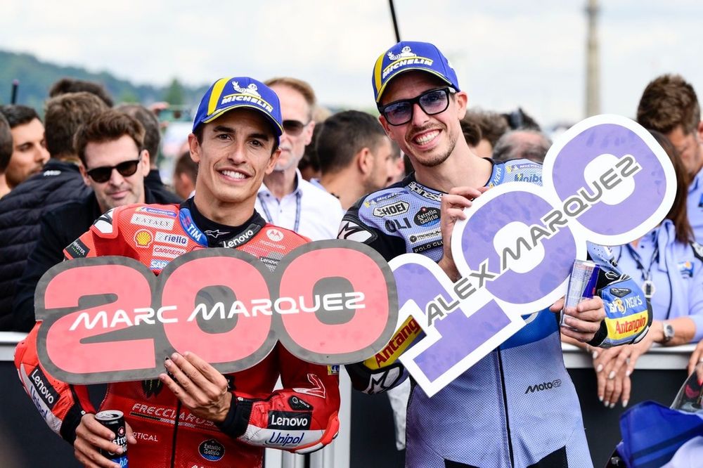 MotoGP German GP: Marc Marquez dominates for victory in crash-strewn race