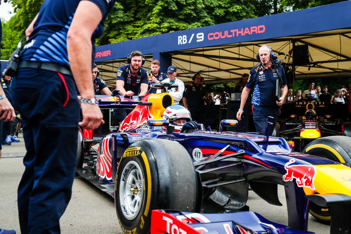 Goodwood pareció ser una inyección positiva para Red Bull