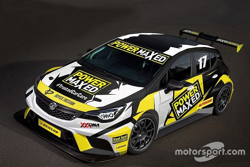 Vauxhall returns to BTCC with Power Maxed Racing