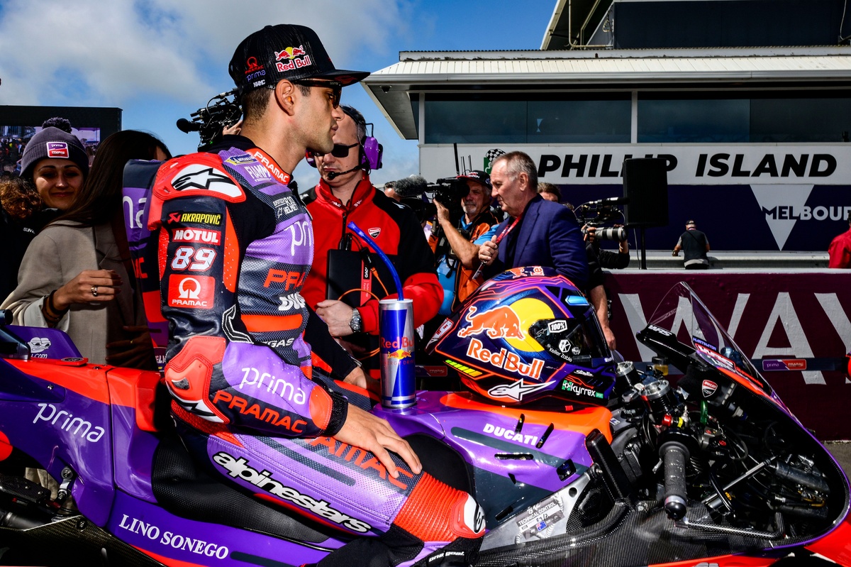 Cómo Martín busca 'jugar' con Bagnaia en la definición del título de MotoGP