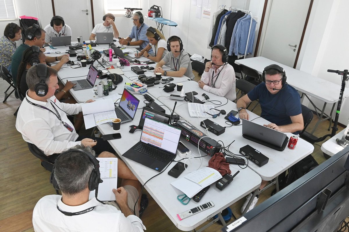 The military precision involved in bringing F1 broadcasts to life