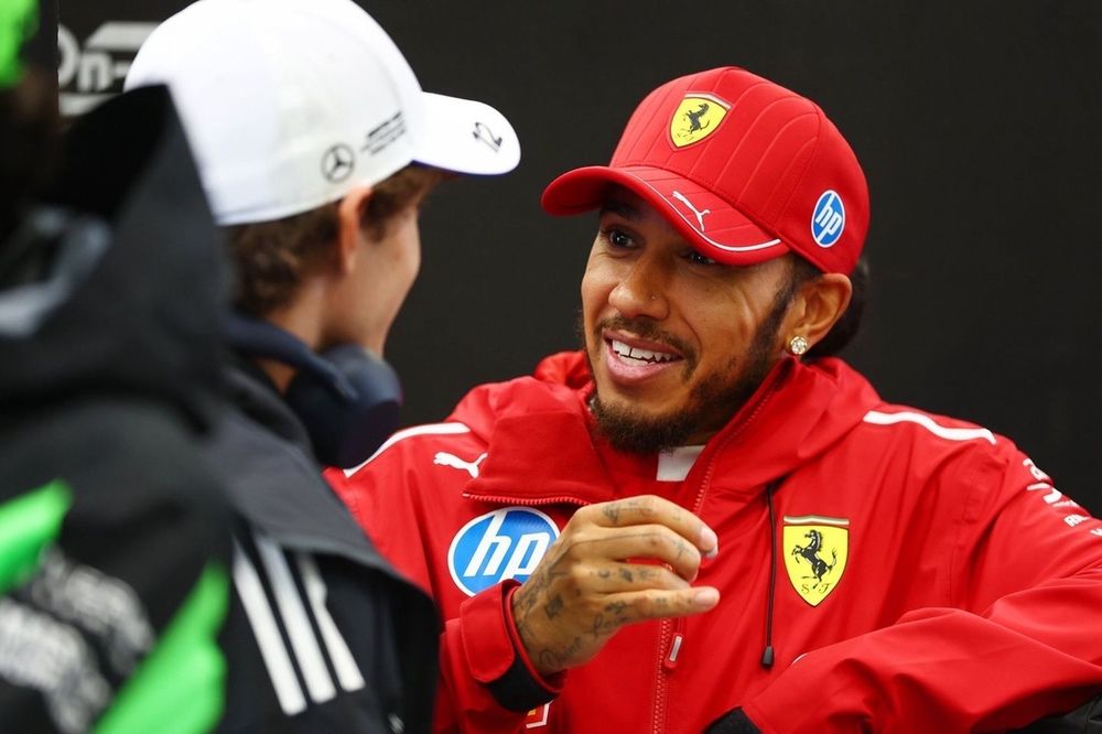 "Garde la tête haute" : les mots réconfortants de Hamilton à Antonelli