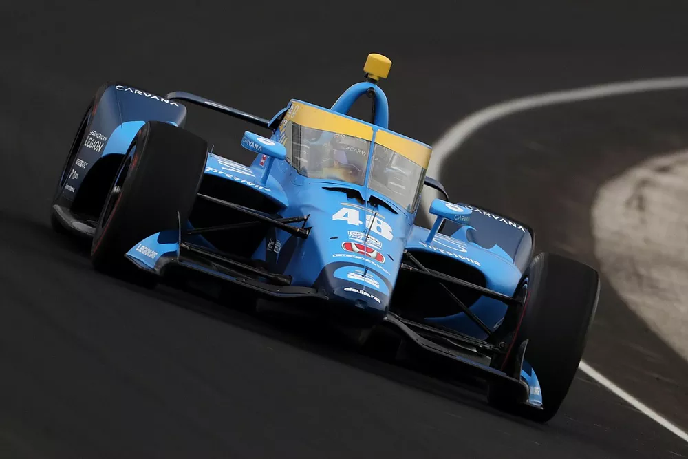 Johnson “still flinching” at Indianapolis approach speeds in IndyCar tests