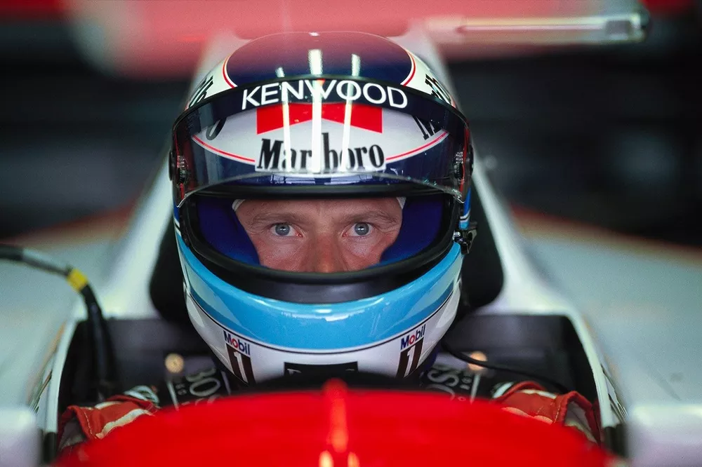 Mika Hakkinen on his darkest day in F1