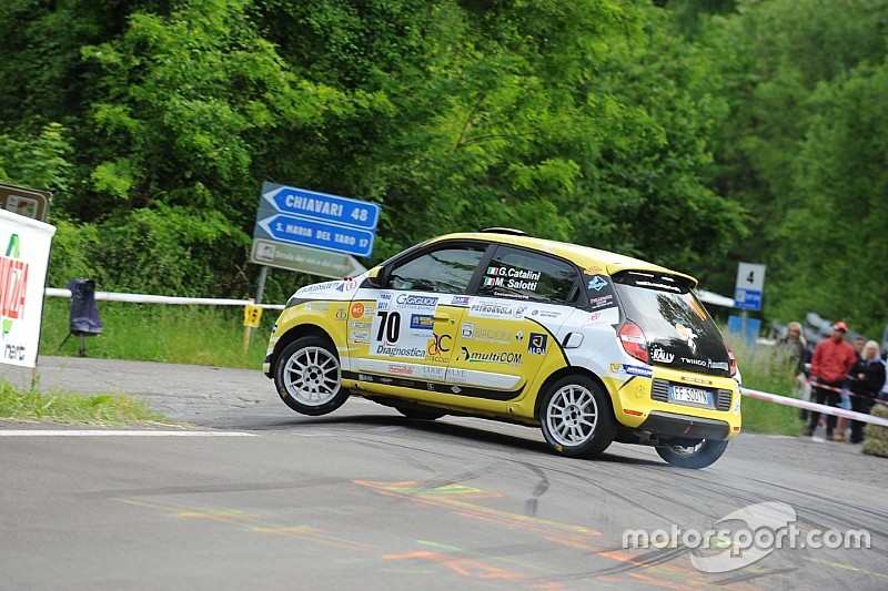 Catalini vince nel Trofeo Twingo R1 Internazionale al 26° Rally del Taro