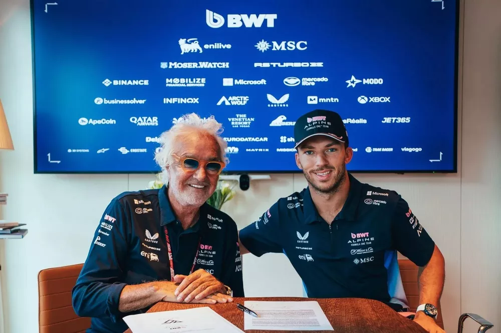 Pierre Gasly extends Alpine F1 contract through 2028