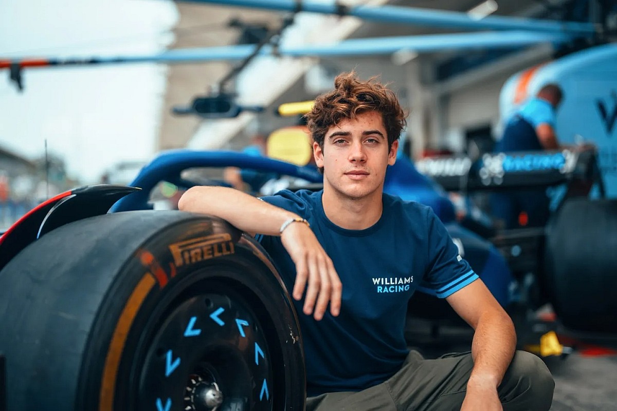 Colapinto, entre el desafío de manejar un F1 y el momento "histórico"