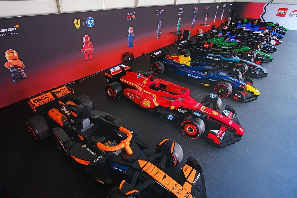 GRANDPRIX247 | How the LEGO Formula 1 cars stole the show at the Miami GP