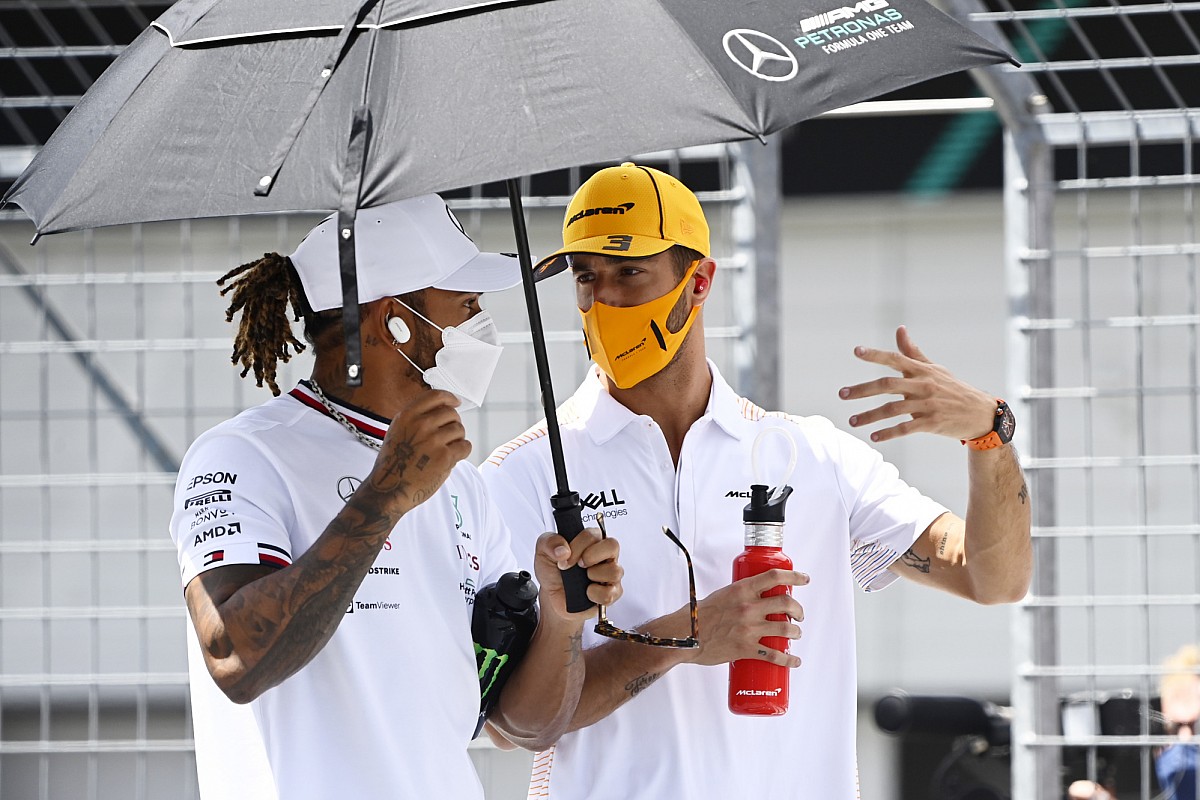 Hamilton, Rossi y Ricciardo: entre los más influyentes