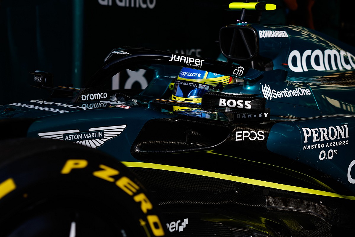 Las pegatinas del coche de Alonso en F1, ¿qué es cada patrocinador?