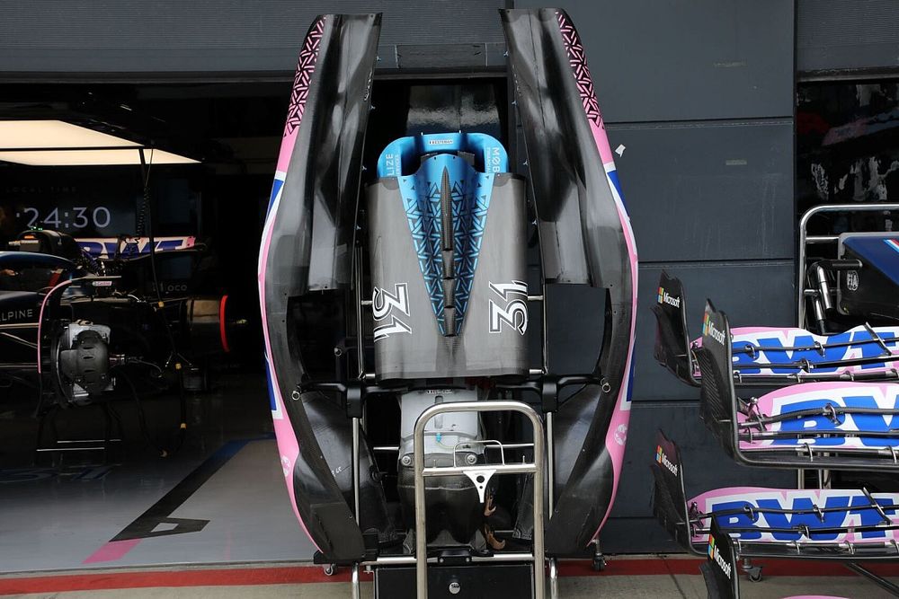 British GP: F1 technical images from the pitlane explained