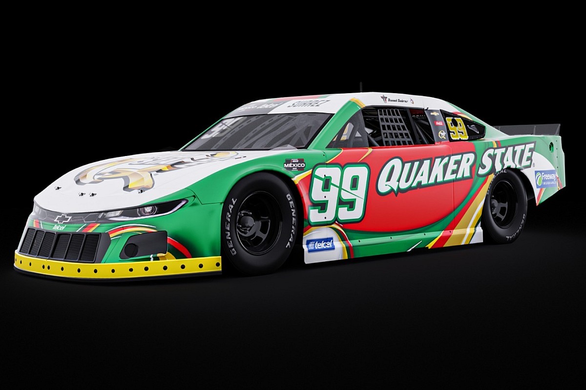 Daniel Suarez to run NASCAR Mexico race at L.A. Coliseum