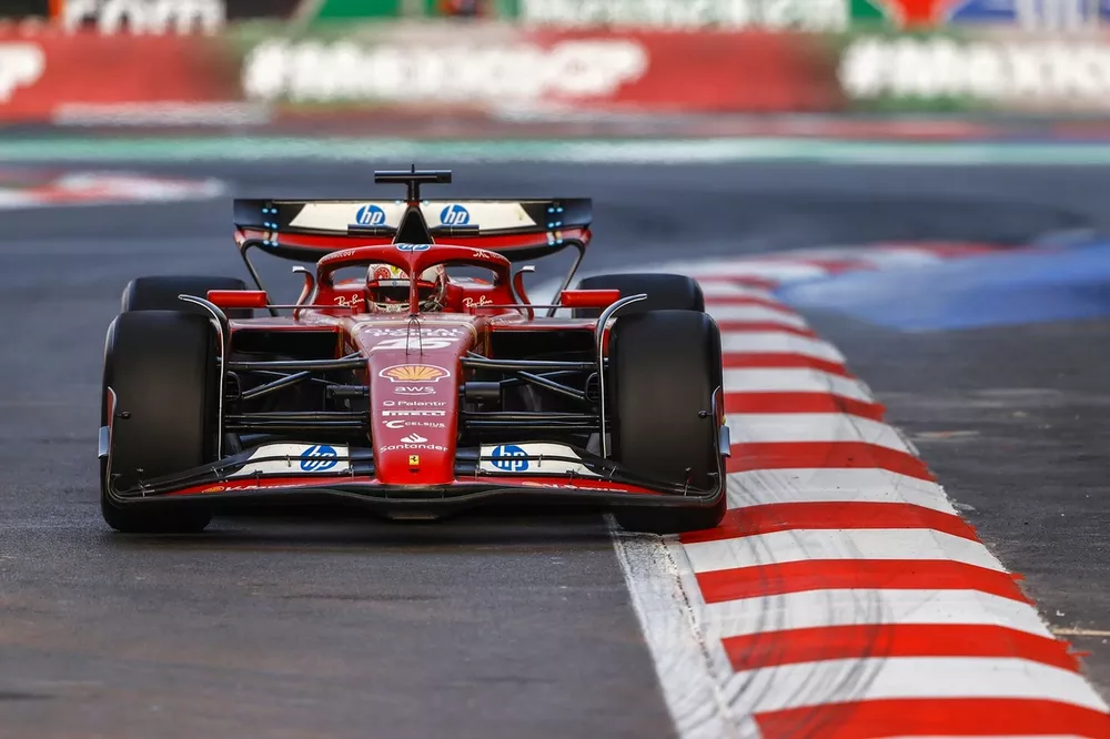 Ferrari "hasn't changed anything" amid flexing front wing suggestions