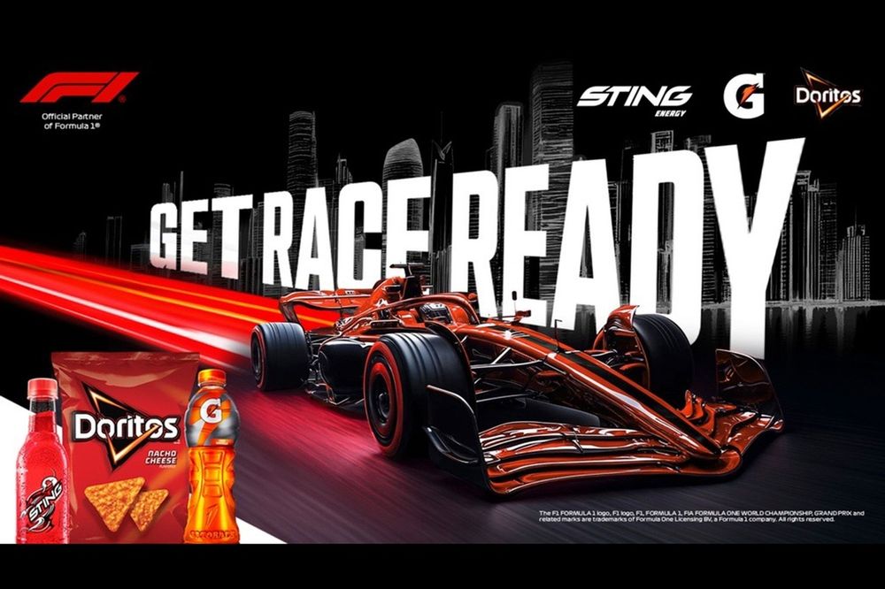 Pepsi maxed: New partnership brings PepsiCo brands to F1