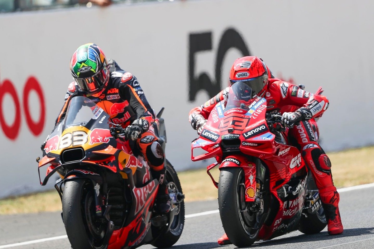 La parrilla de salida de MotoGP 2025 en Italia (Mugello): filas y ...