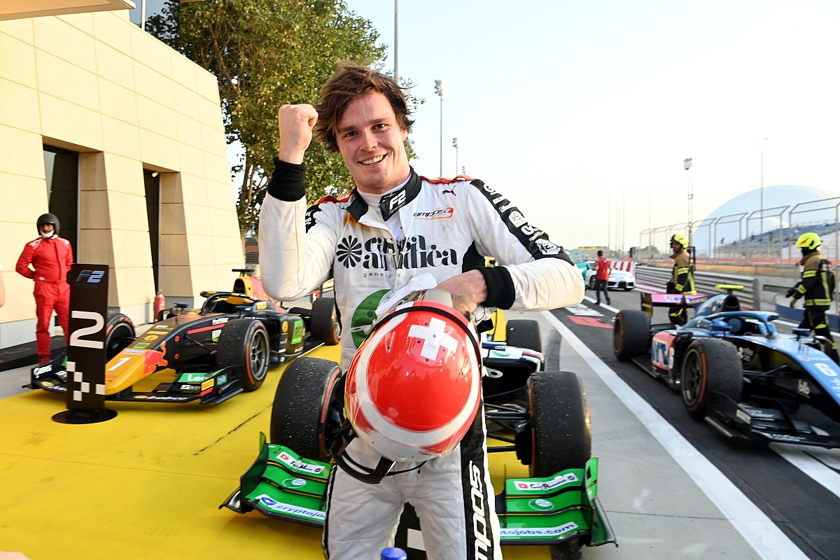 F2 Bahrain: Boschung claims maiden victory on 96th start