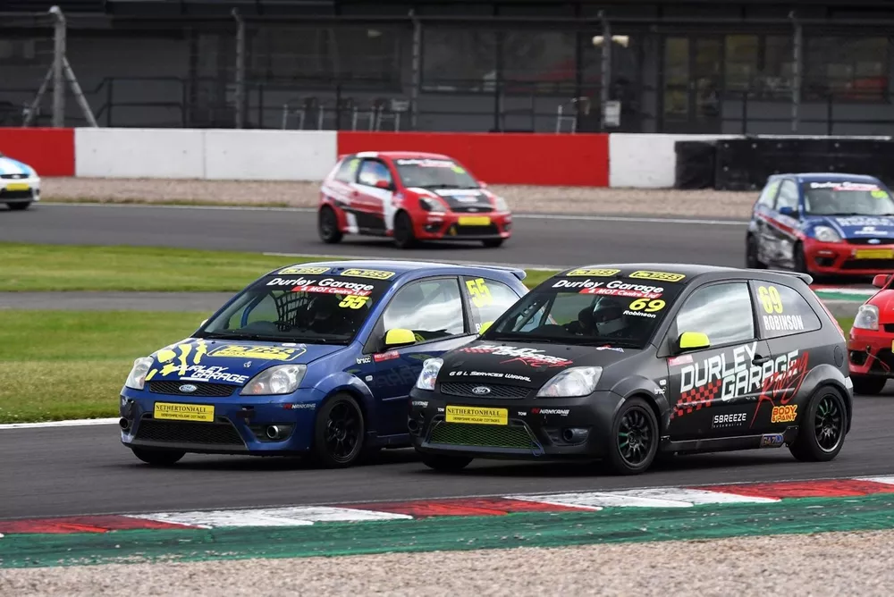 Three different winners as Fiesta ST150s entertain at Donington Park ...