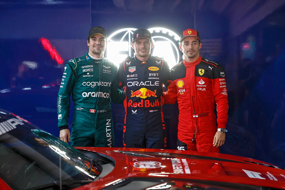 F1 Brazilian GP: Verstappen grabs pole before huge storm hits Interlagos