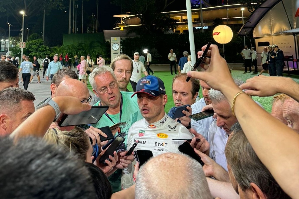 F1. Protest Verstappena