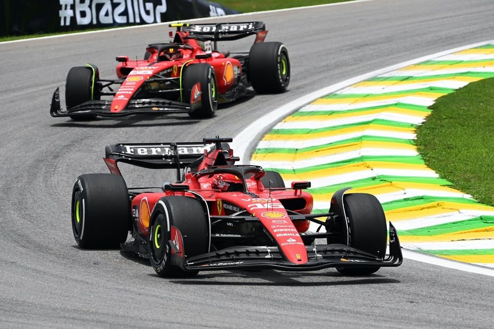 Ferrari Main Aman dengan Papan Bawah SF-23 di F1 GP Brasil