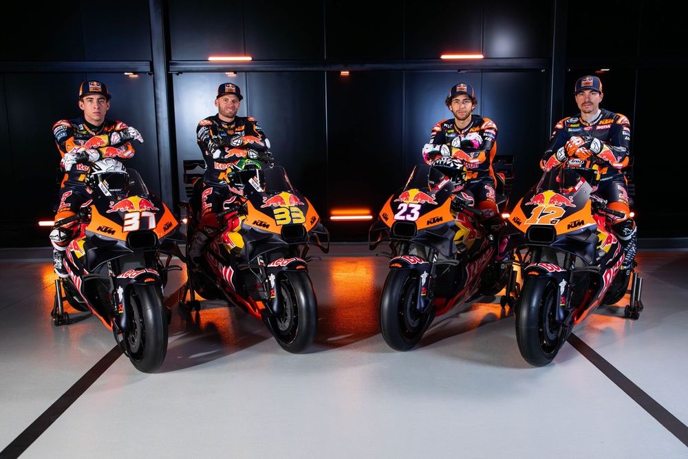 Red Bull KTM Perlihatkan Motor MotoGP 2025 yang Identik