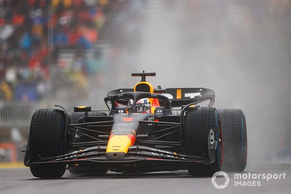 F1 Canadian GP: Verstappen tops wet FP3 from Leclerc as Sainz crashes
