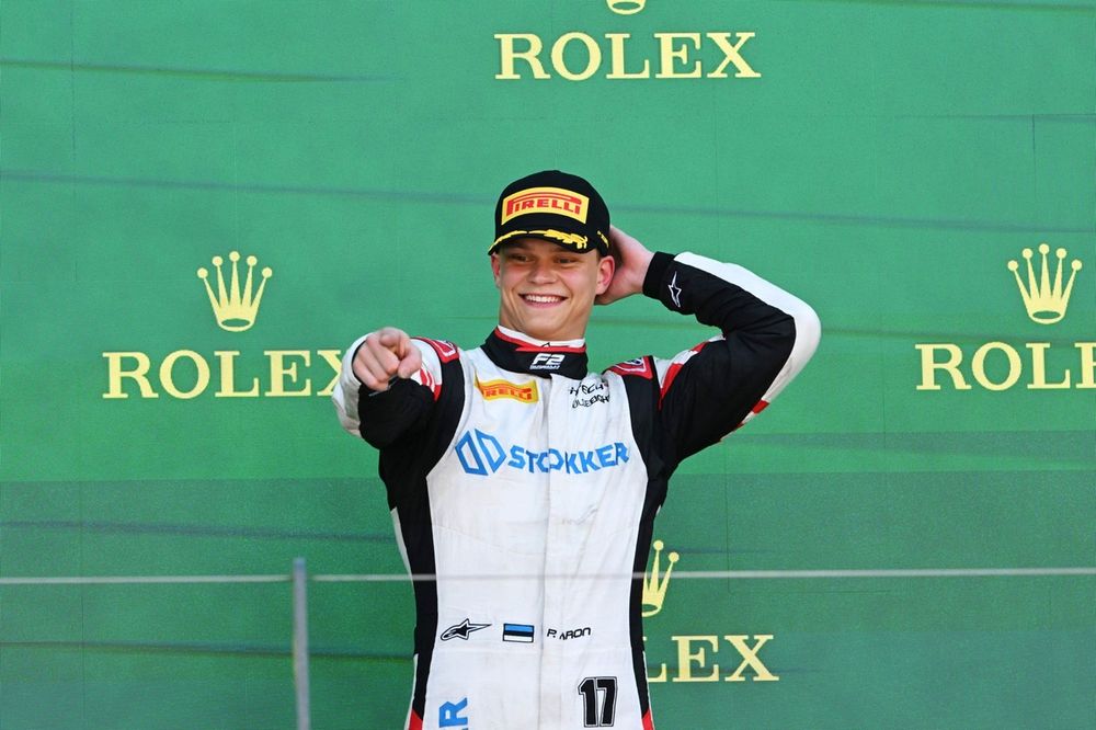 F2 İspanya Antrenman: Şampiyona lideri Aron en hızlı zamanı yaptı ...