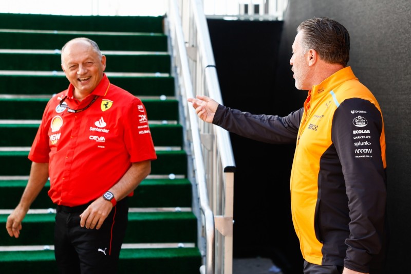 "Mango-Regeln": Ferrari-Teamchef witzelt über McLaren-Vorschriften