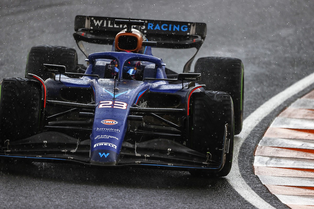 Albon pensait le top 10 perdu après le pari des slicks