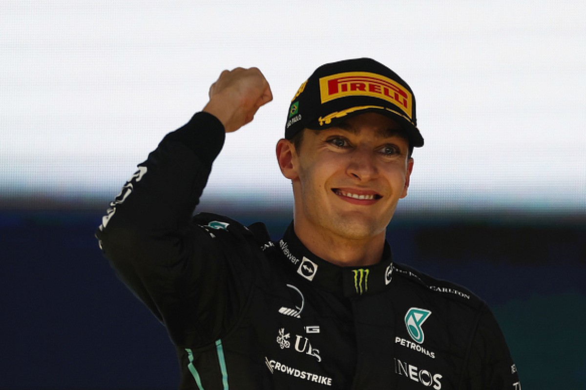 Russell "sans voix" après sa première victoire en F1