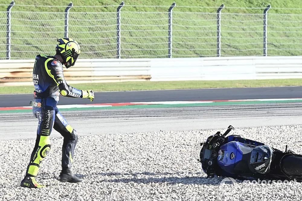 Valentino Rossi explains reason for Portimao MotoGP crash
