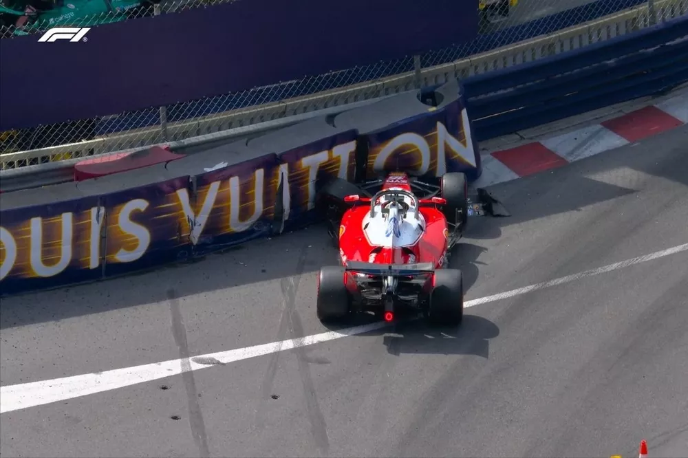 VÍDEO F1-Leclerc bate na reta final do GP de Mônaco e perde pódio