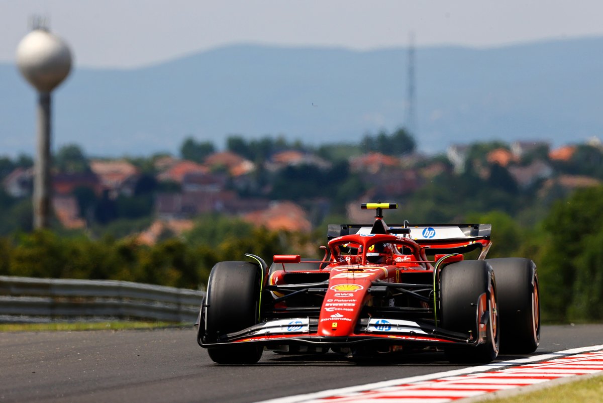 FP1 F1 GP Hungaria: Sainz Libas Verstappen dan Leclerc
