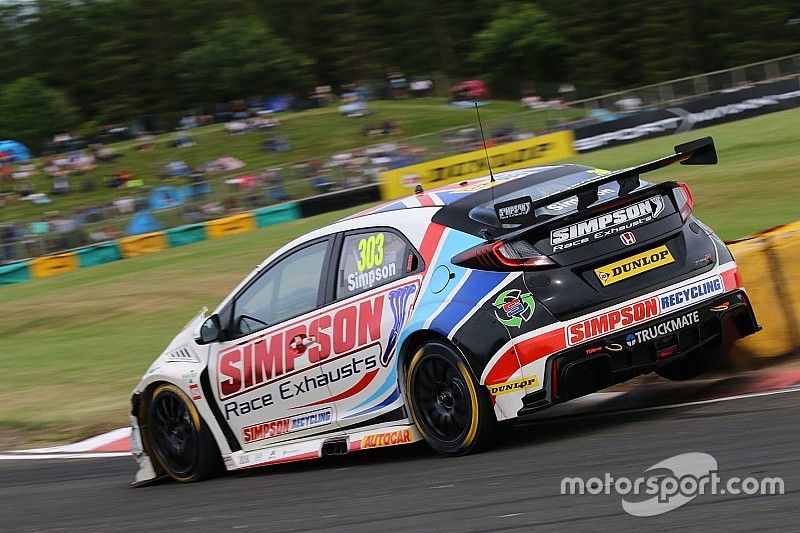 Simpson splits with Eurotech Honda BTCC squad