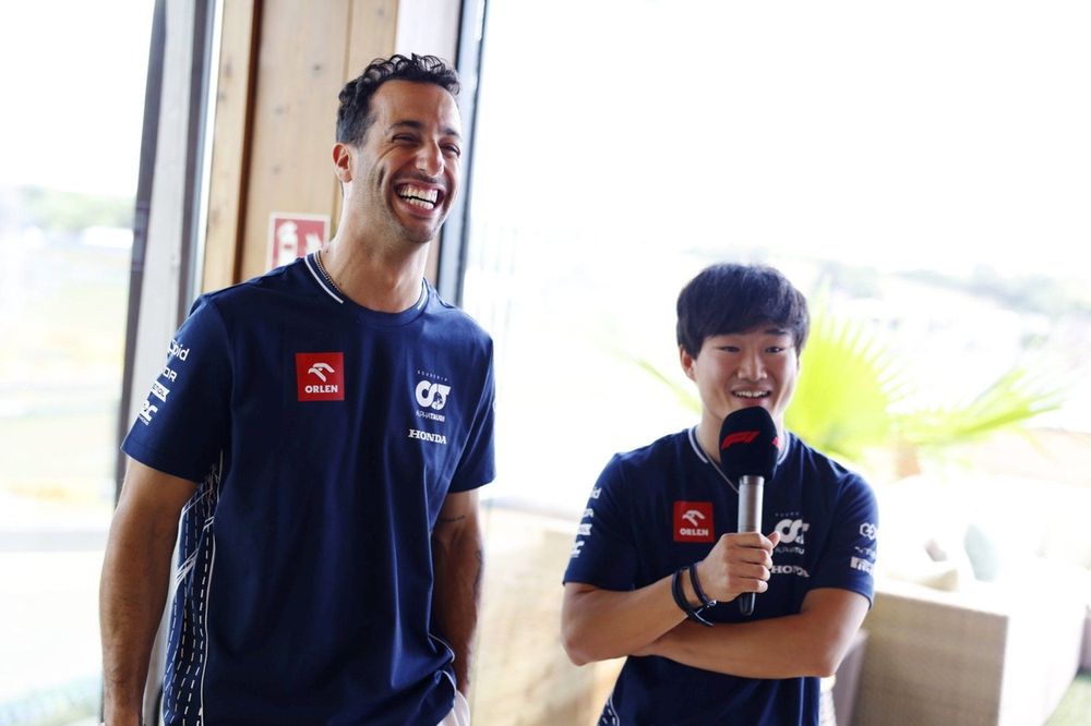 AlphaTauri F1 team retains Tsunoda and Ricciardo for 2024