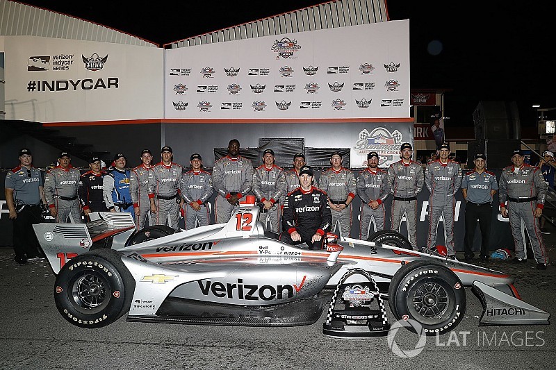 Unser pays tribute to Power, Penske; Power feels honored, determined