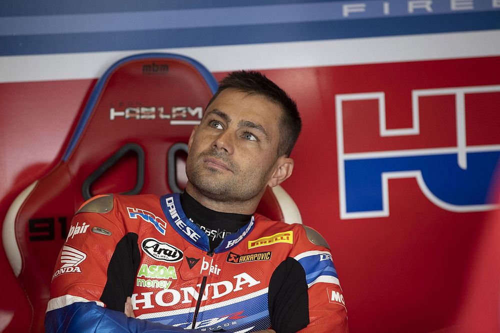 World Superbike: Leon Haslam keen to remain at Honda in 2022