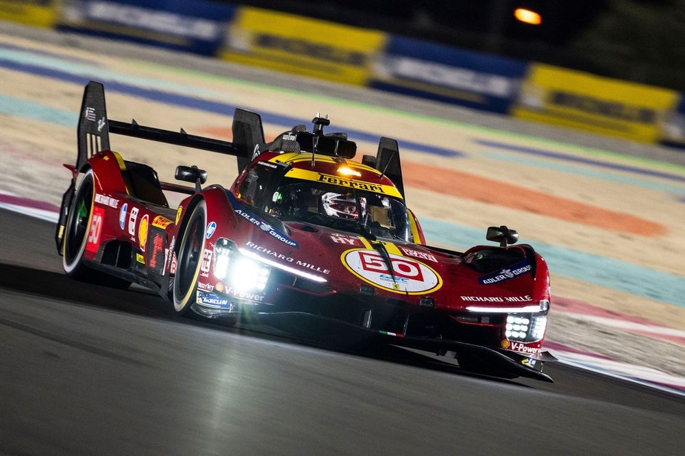 WEC Qatar: extraordinario triplete de Ferrari con desastre de Cadillac